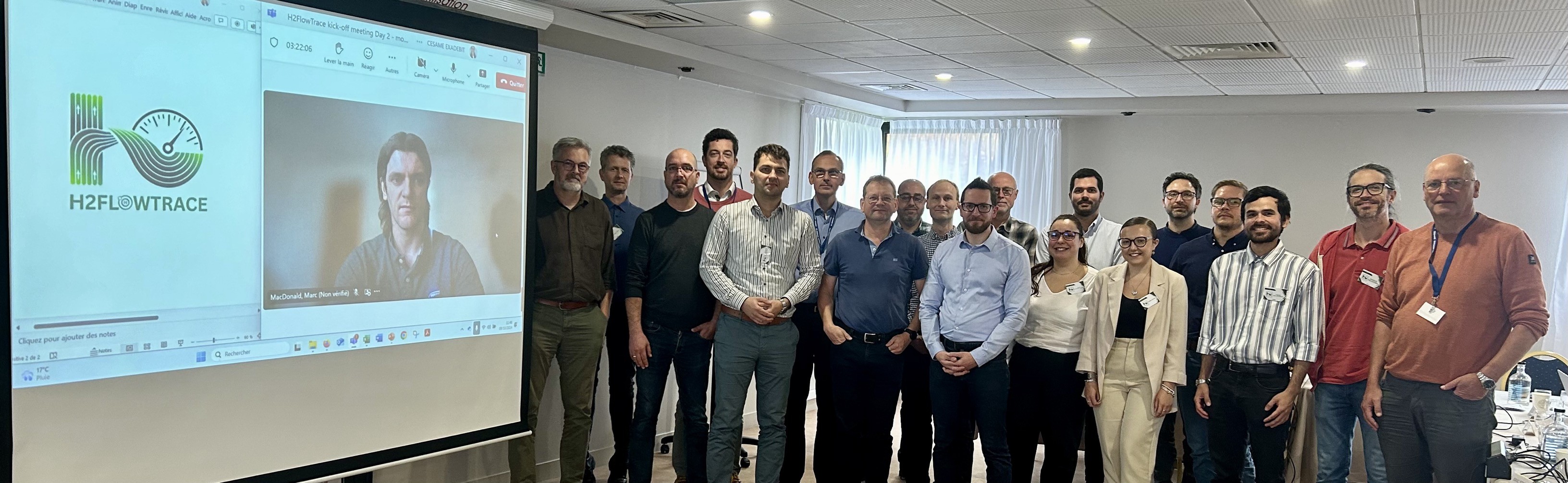 H2FlowTrace Kick-off Meeting - H2FlowTrace